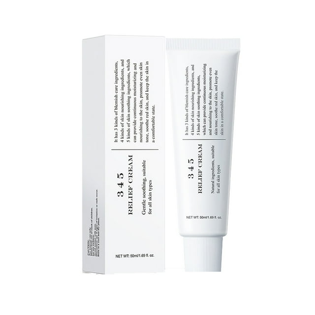 Xaweyi Korean Soothing Moisturizer | 345 Relief Cream for Dry ...