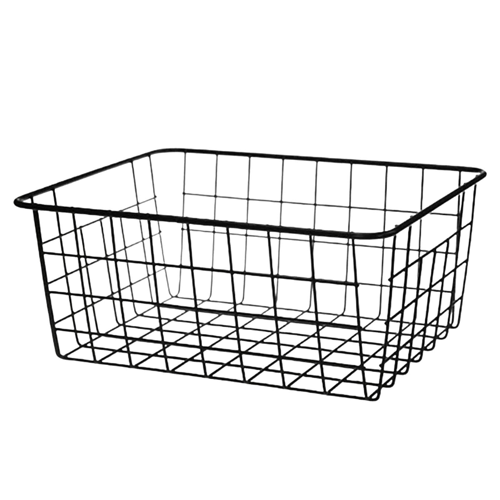 Xaweyi Metal Baskets Fruit Basket Wire Storage Baskets Freezer ...