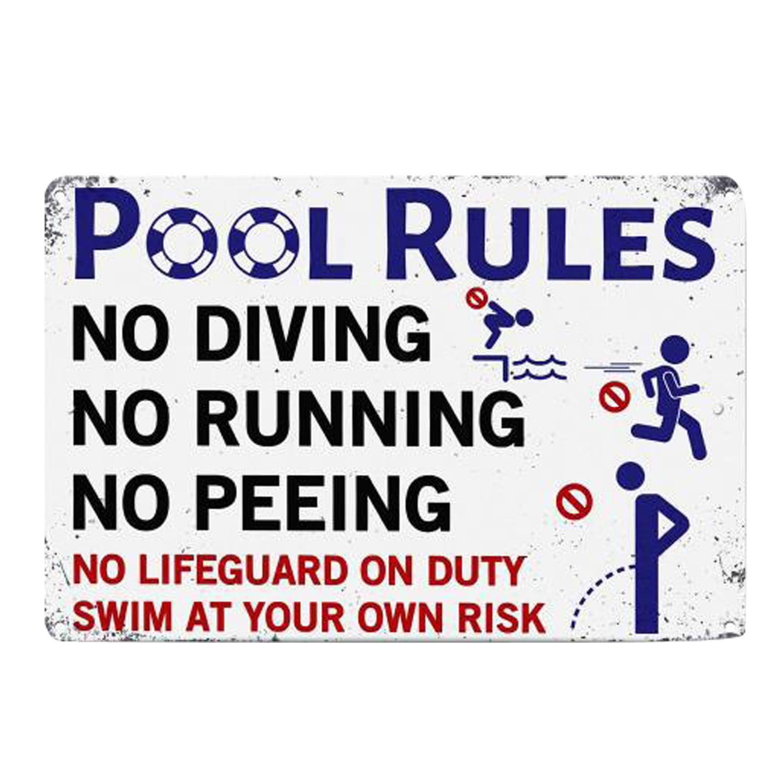 Xaweyi Outdoor Decor, Outdoor Decor For Yard, Metal Signs Decor, Funny ...