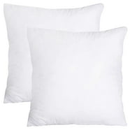 Mainstays Decorative Pillow Insert 100% Polyester, 16x16, 4 pack ...