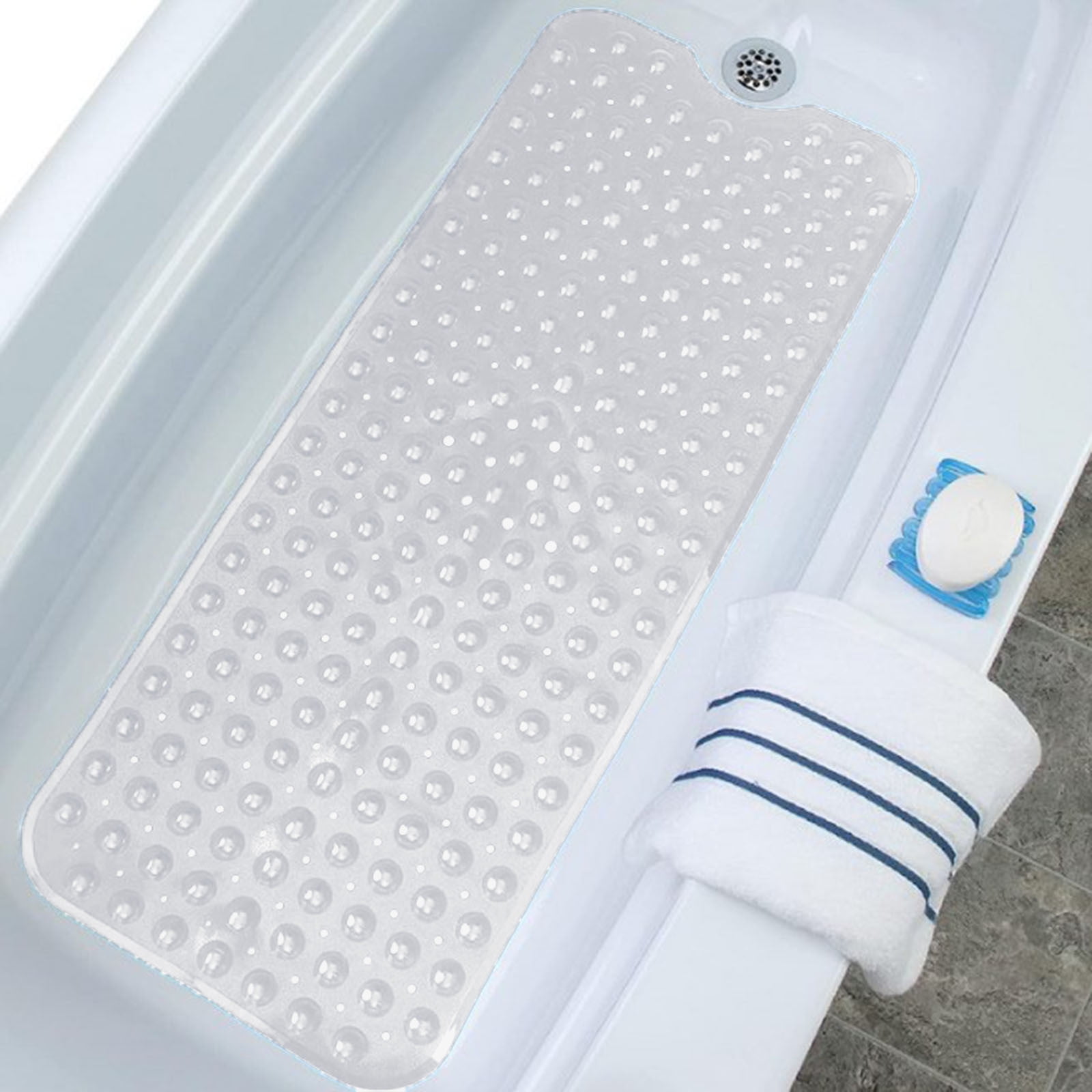 Xaweyi Shower Mat,Shower Mat Non Slip Anti Mold,Bath Mat For Tub Non ...