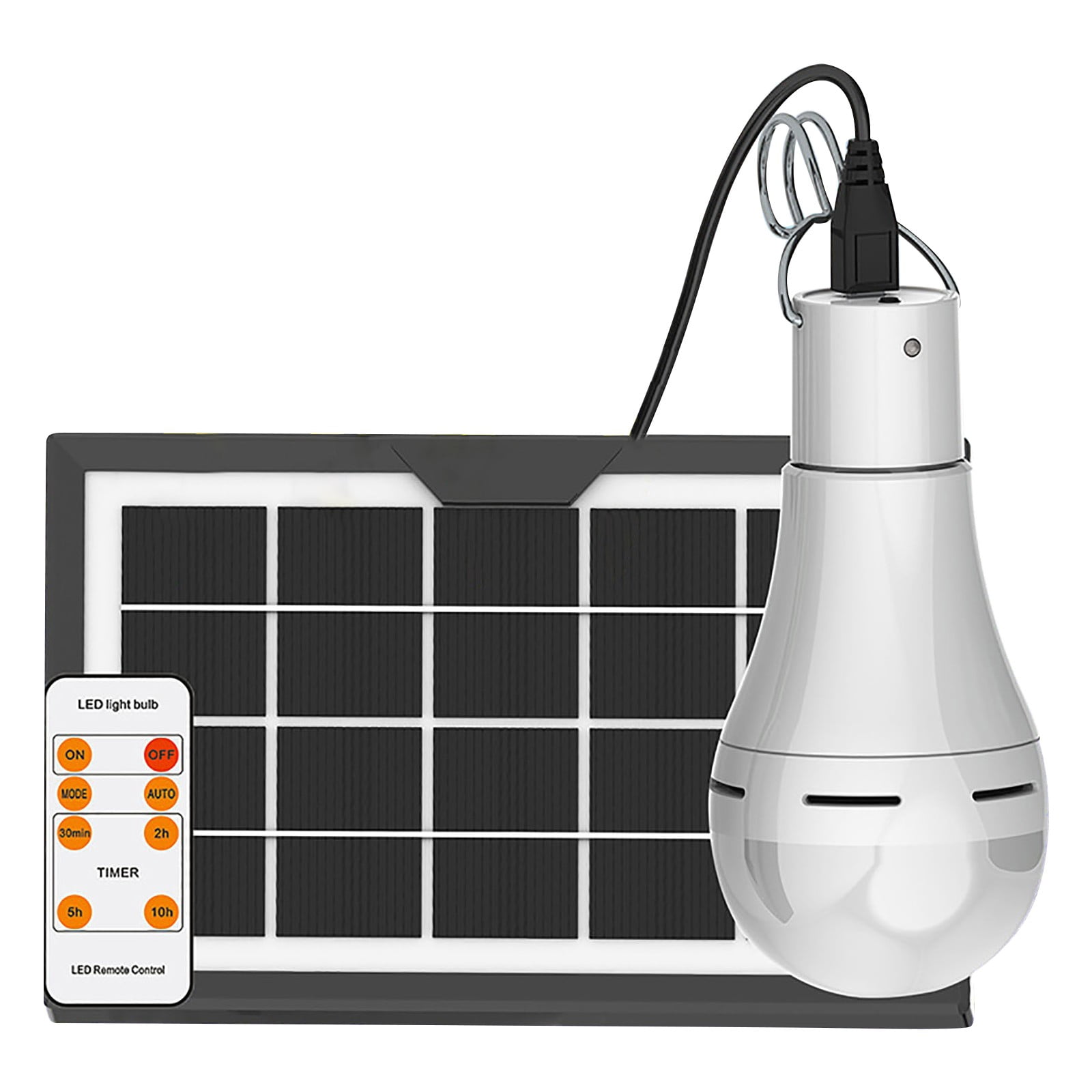 Xaweyi Solar Outdoor Camping Tent Lamp LED, Rechargeable Emergency ...