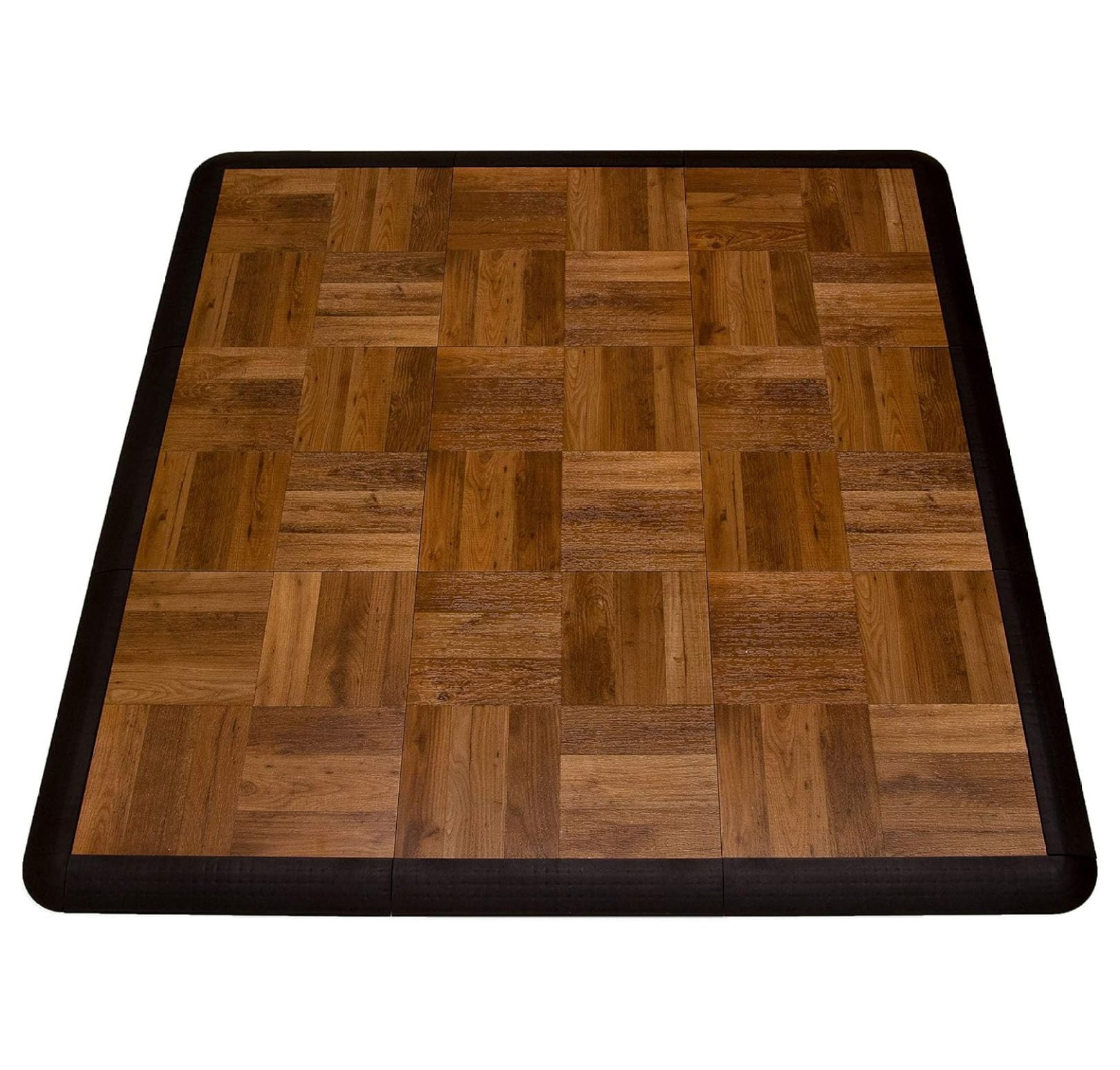 Xayoca 3X3DKOAKFLOOR Interlocking Lightweight Plastic Modular Dance ...