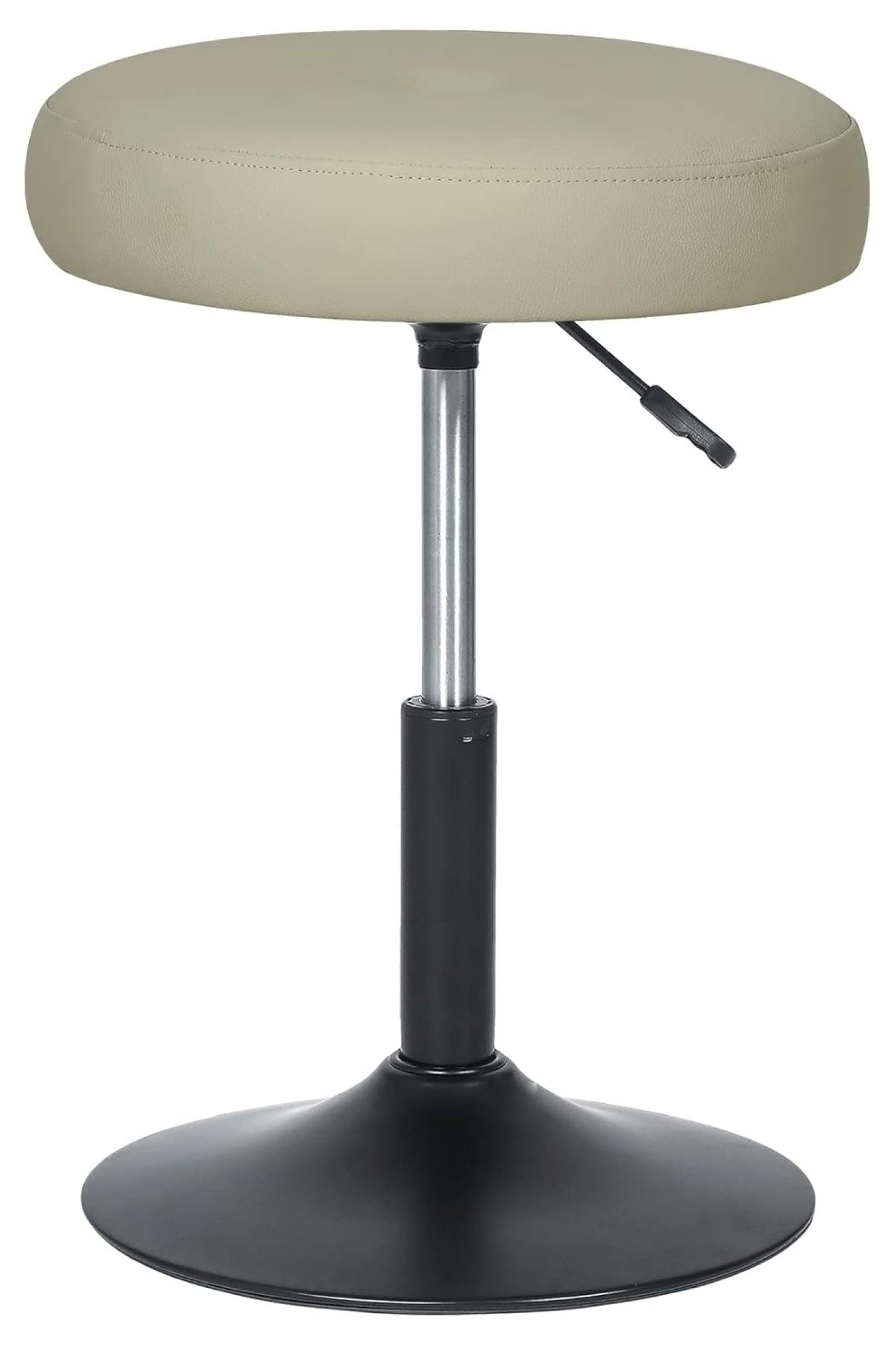 Xayoca Modern Round Vanity Stool Chair for Makeup Room, Height ...