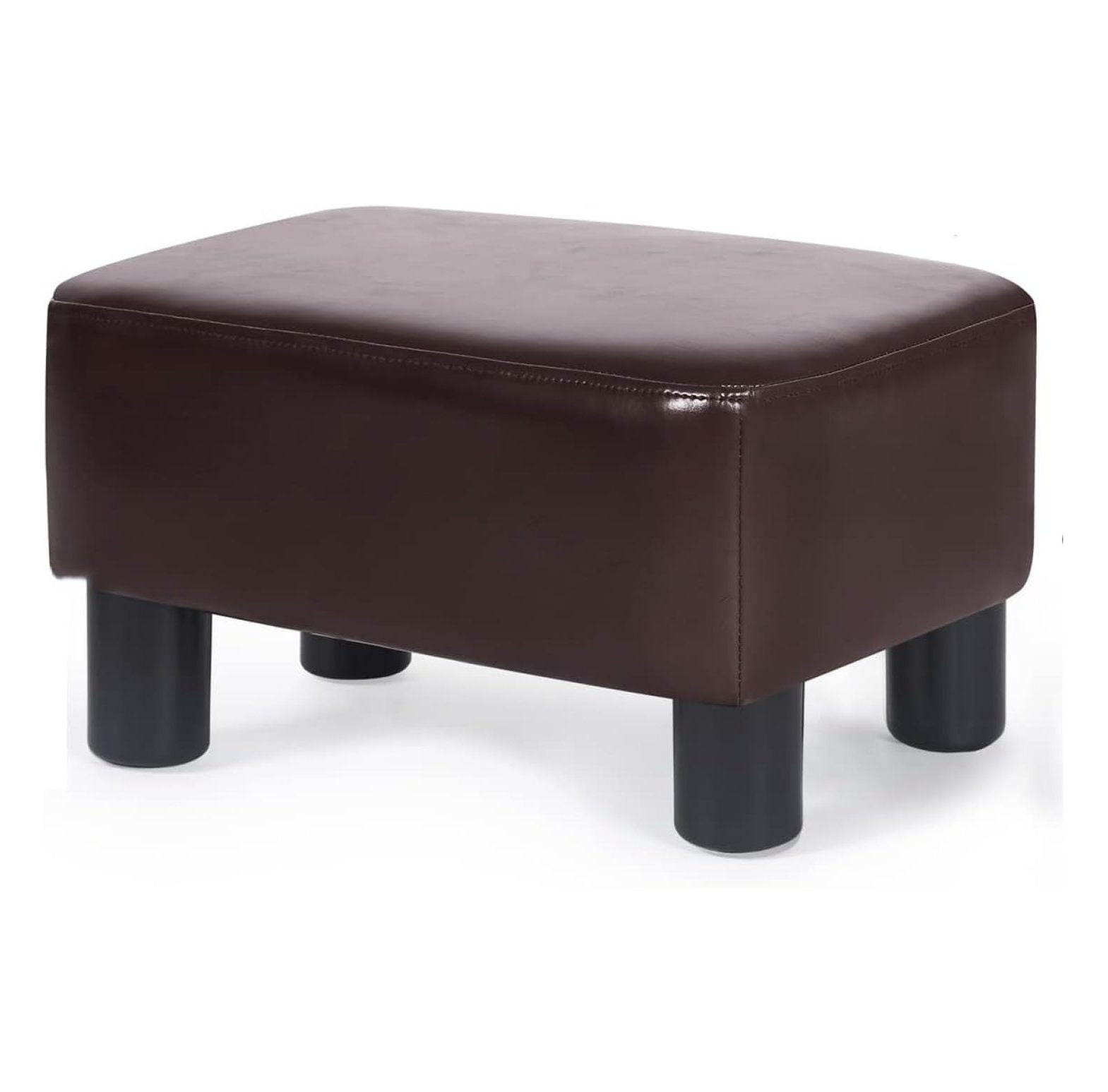 Xayoca Small Footstool Ottoman Footrest Modern Rectangular Padded Seat ...