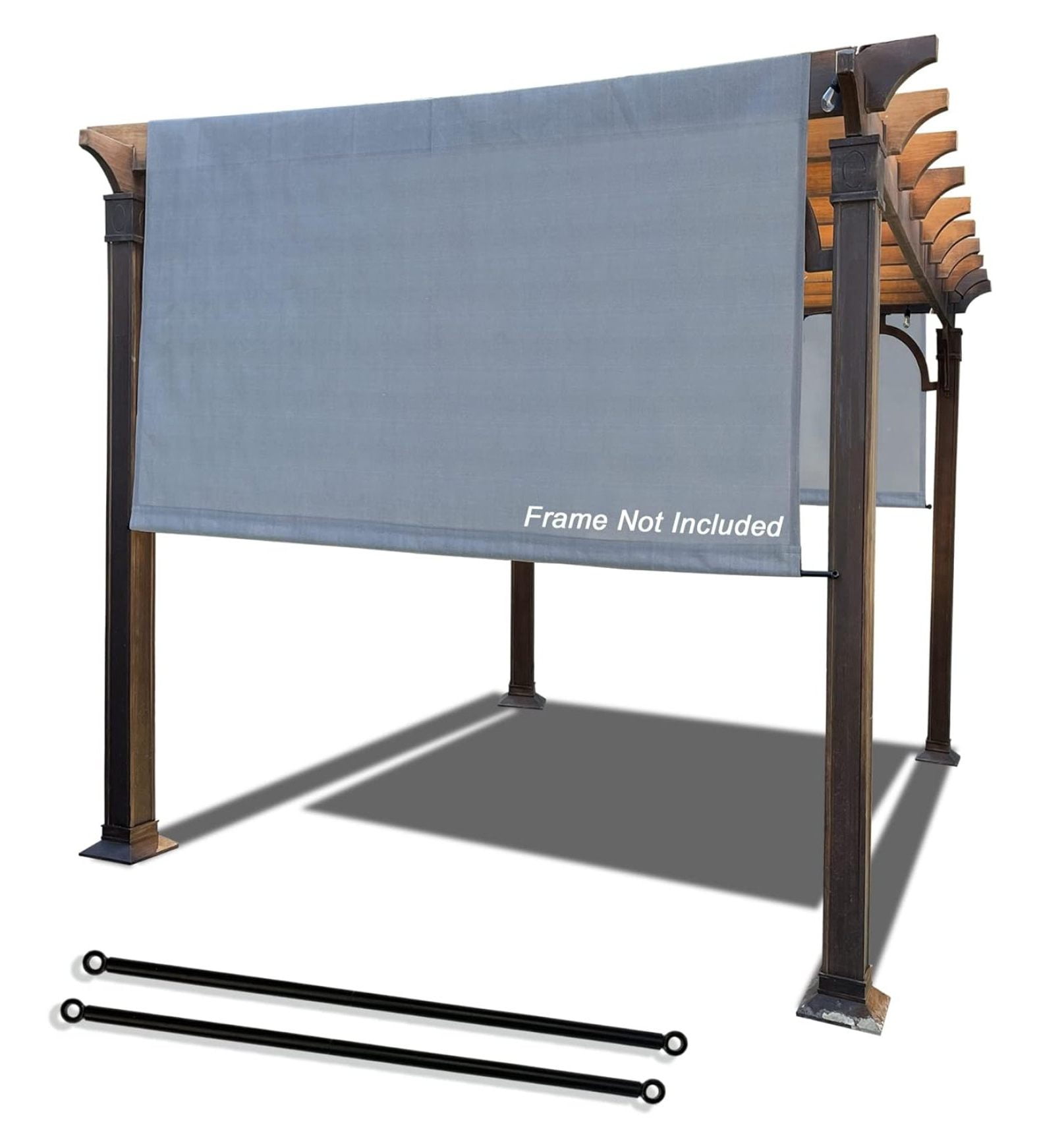 Xayoca Universal Breathable Pergola Shade Cover – Pergola Replacement ...