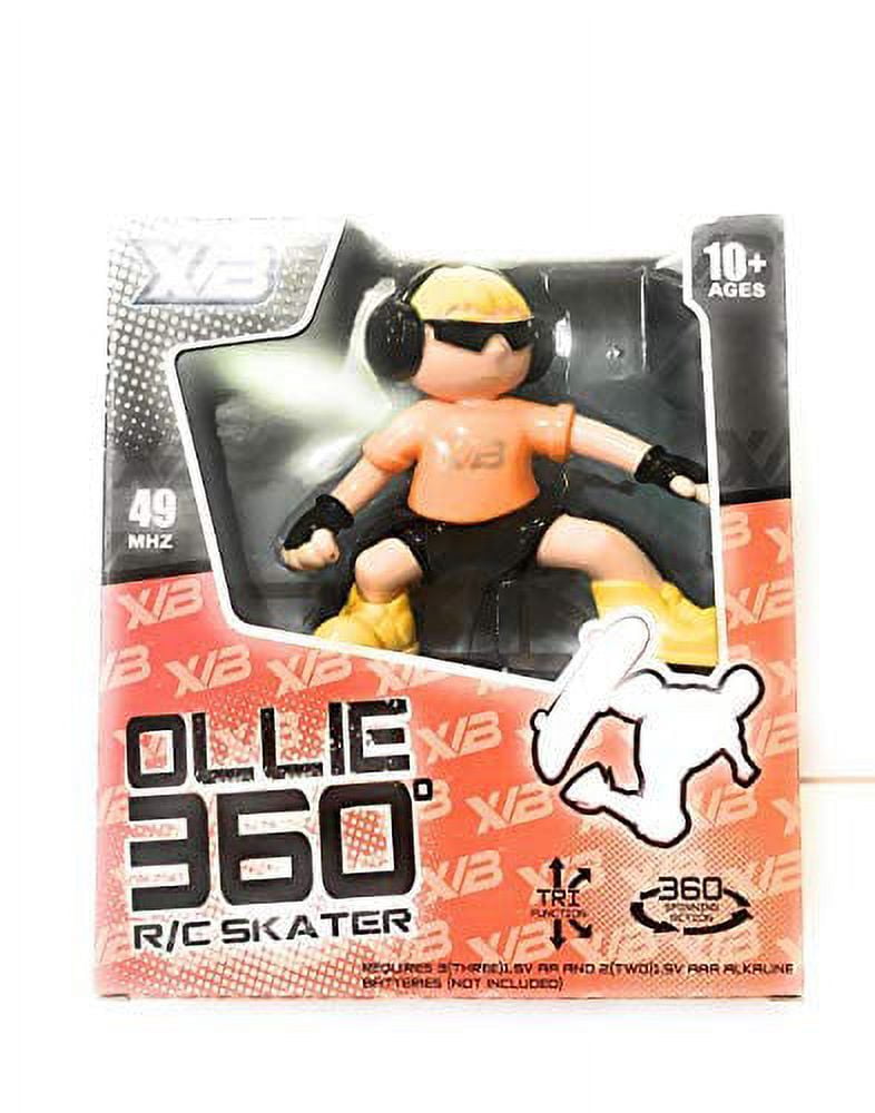 Xb Ollie 360 Degrees Spinning Action Rc Skater - Walmart.com