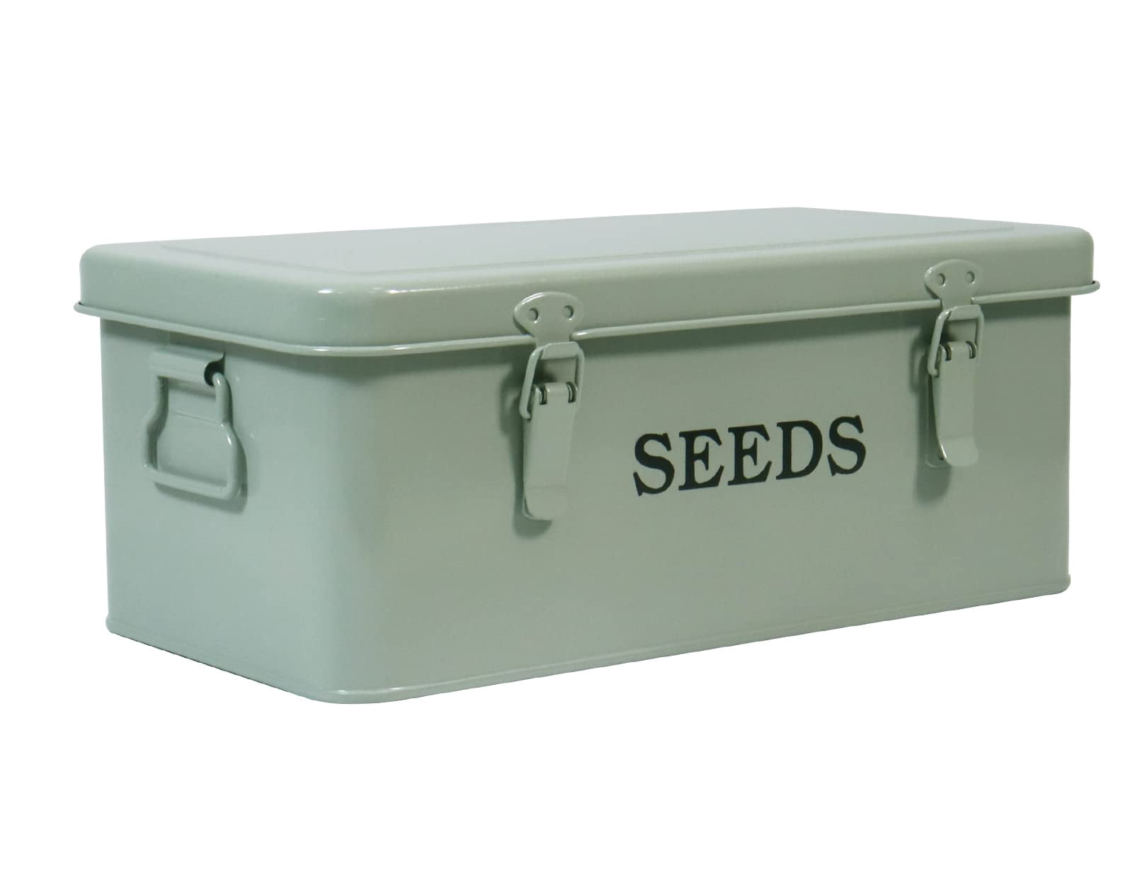 Xbopetda Seed SavingEGSC Box, Metal Seed Bin, Seed Storage Organizer ...