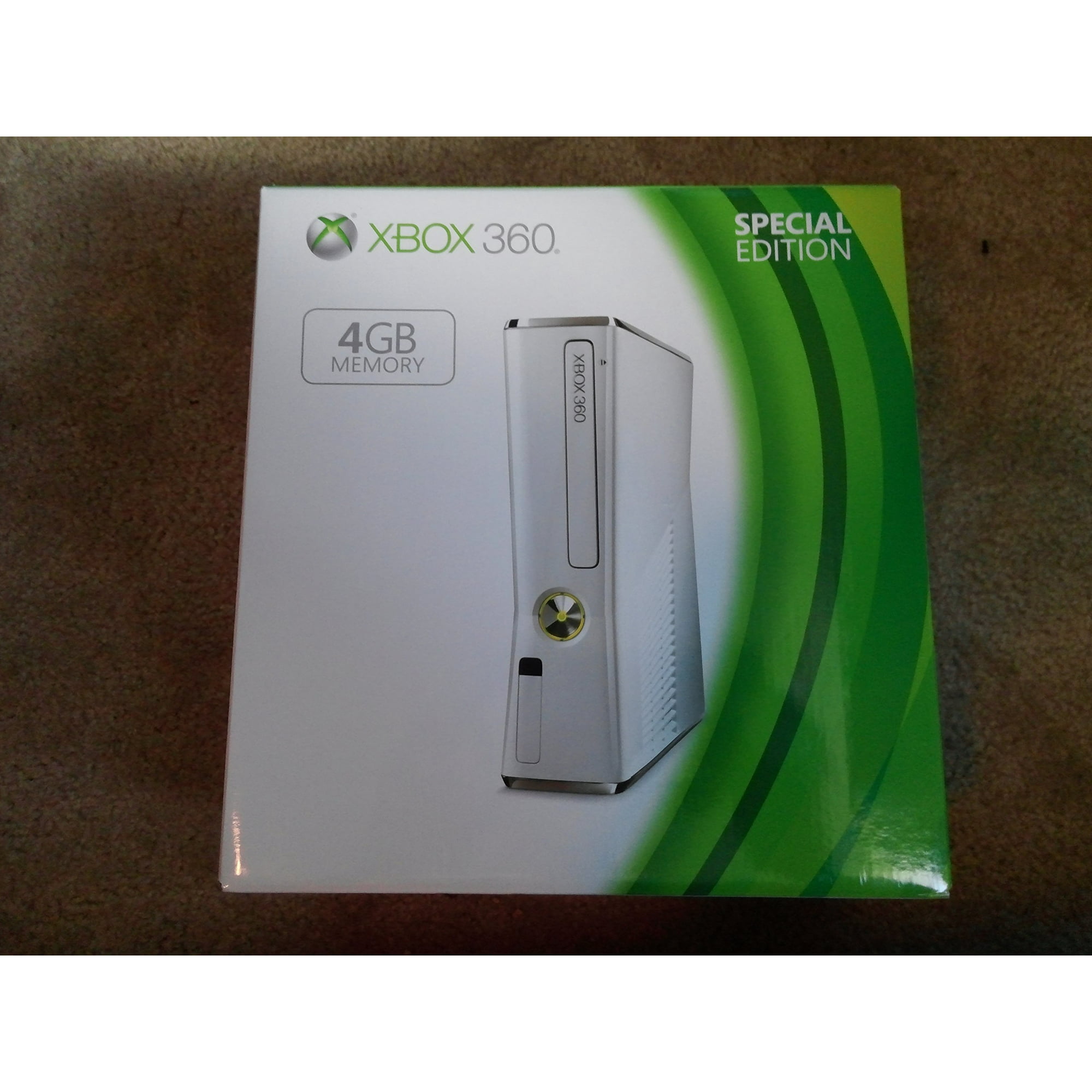 Xbox 360 Slim 4gb White