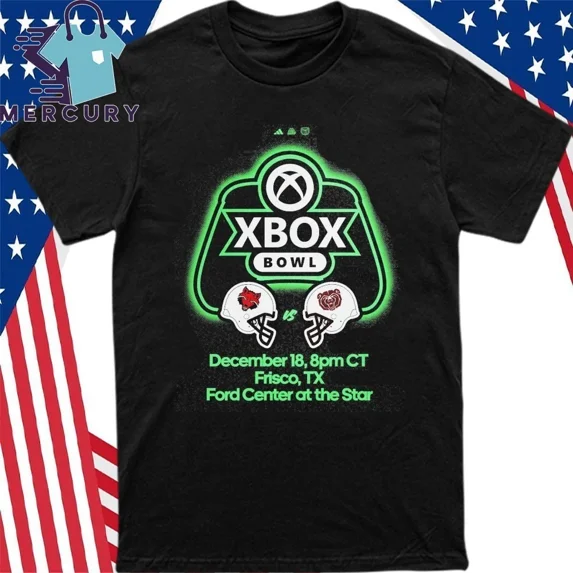 Xbox Bowl Bears Vs Red Wolves Football 2025 Frisco Shirt - Walmart.com