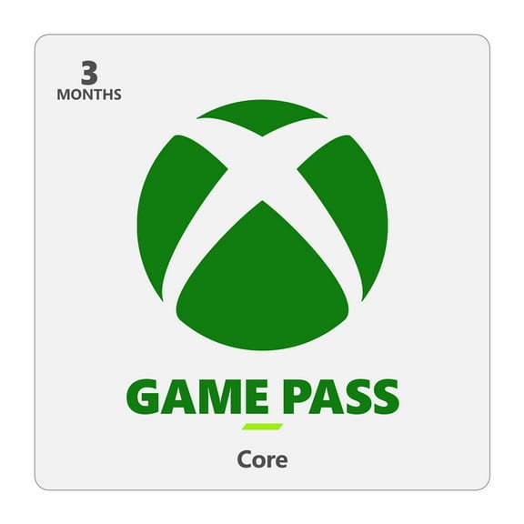 Xbox Game Pass Core 12 Months [Physical] - Walmart.com