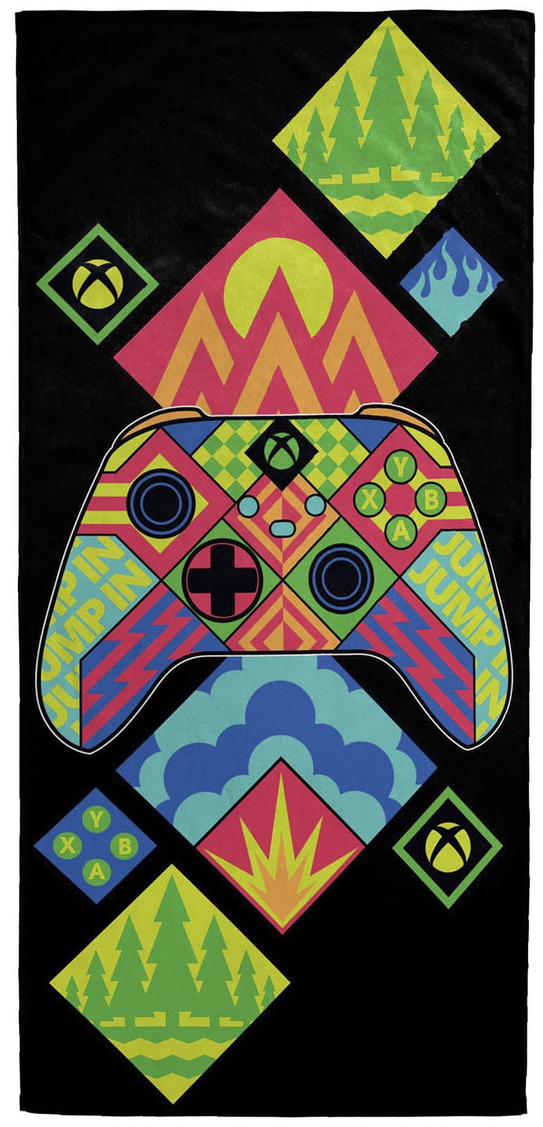 Xbox Geomental Standard Beach Towel - Walmart.com