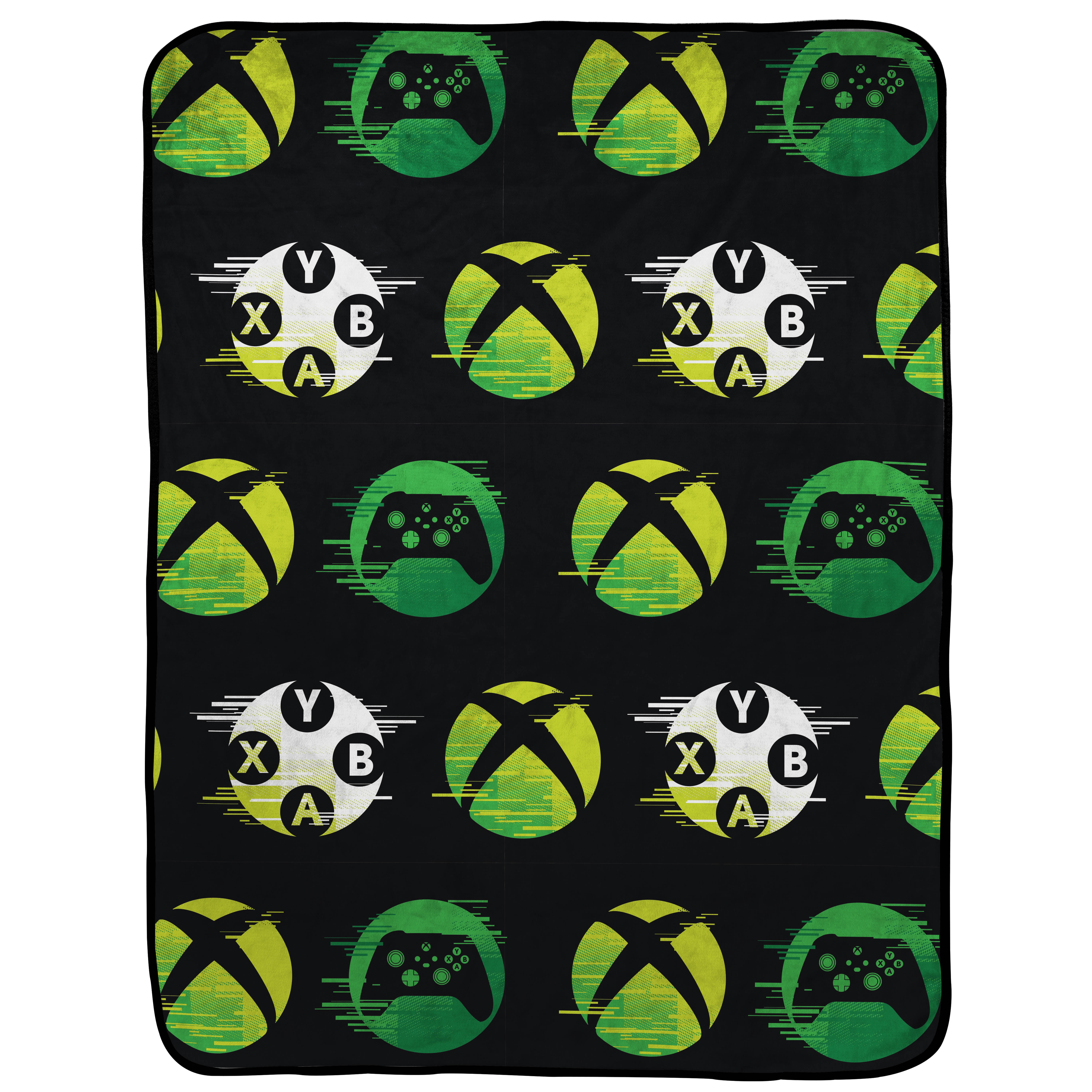Xbox Head Glow In The Dark Kids Throw Blanket, 46 x 60, Microfiber ...