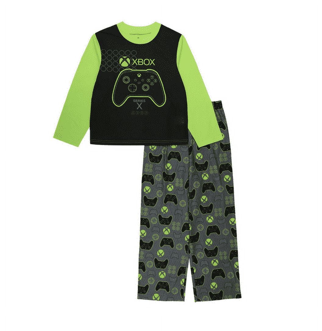 Xbox Little Boys Pull Over Head T-shirt and Elastic Waist Pants, 2 ...