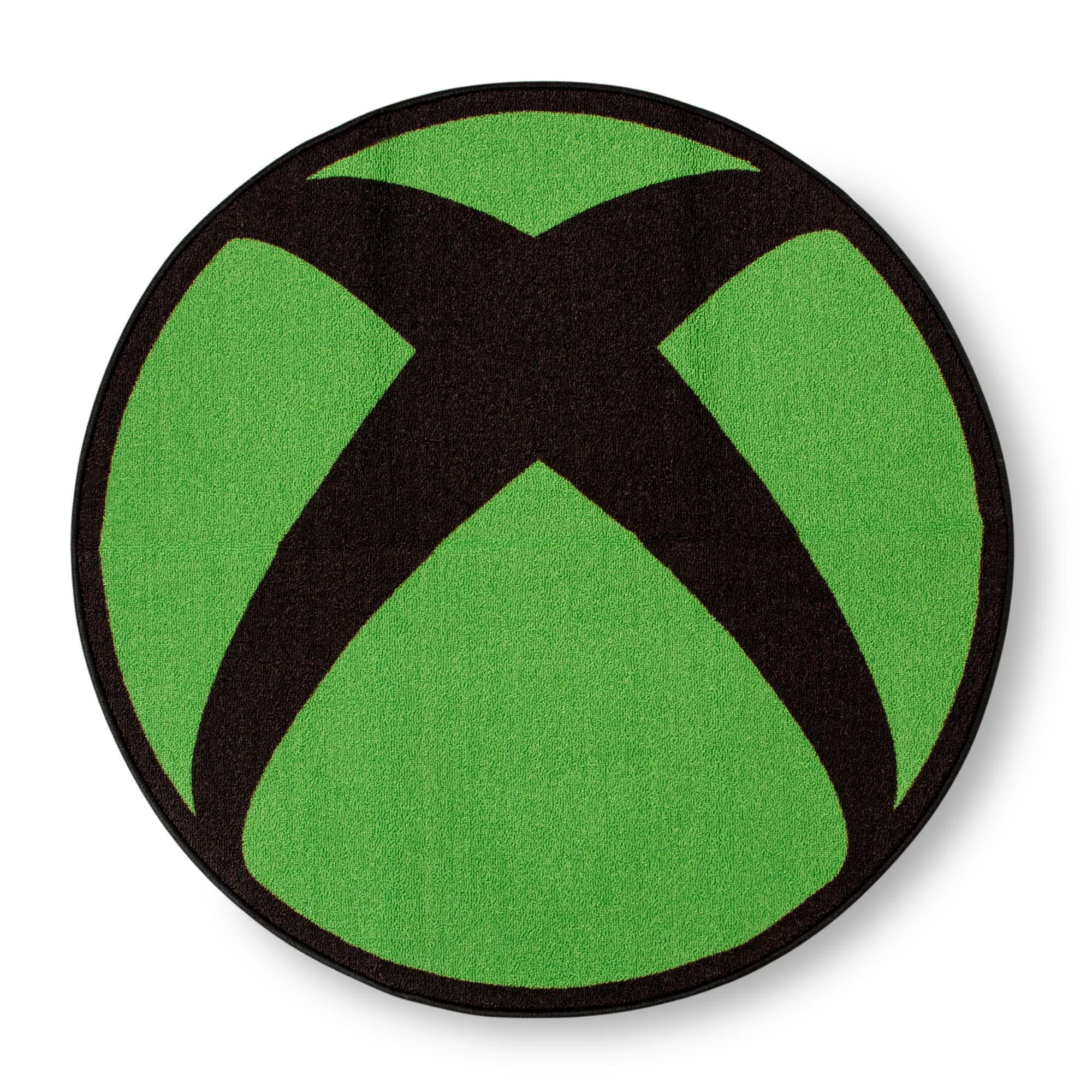 Xbox Logo Gaming Area Rug | 39 x 39 Inches | Perfect for Video Game ...