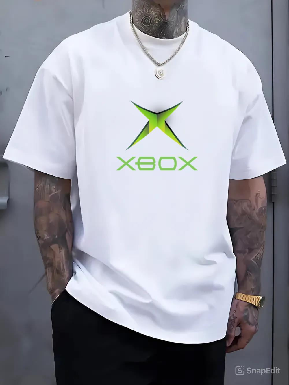 Xbox Logo Shirt Vintage Gaming Shirt Console Video Games Gamer Fan ...