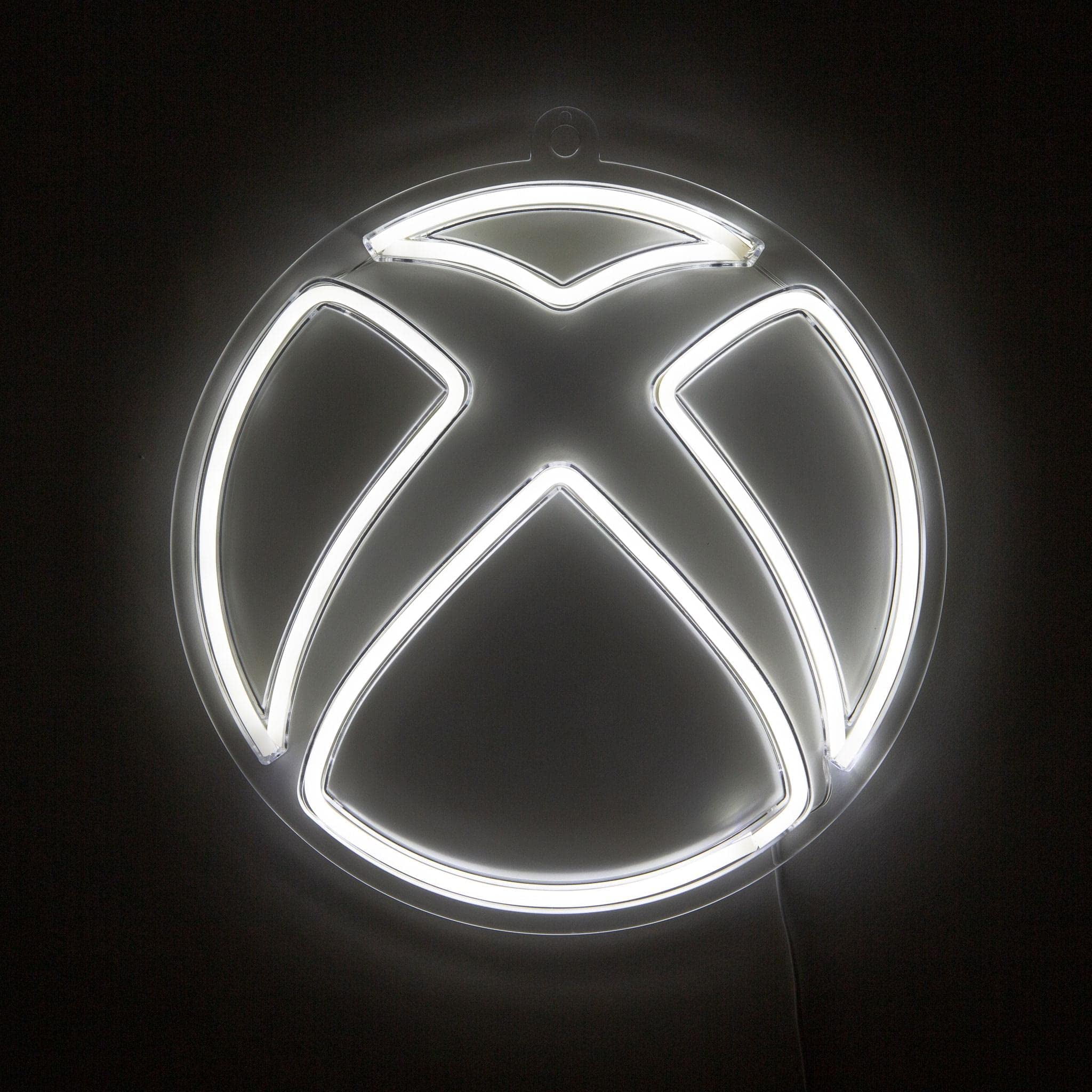 Xbox Logo USB-Powered LED White Neon Wall Light Sign | Ready to Hang Wall Decor Artwork | 10 ...