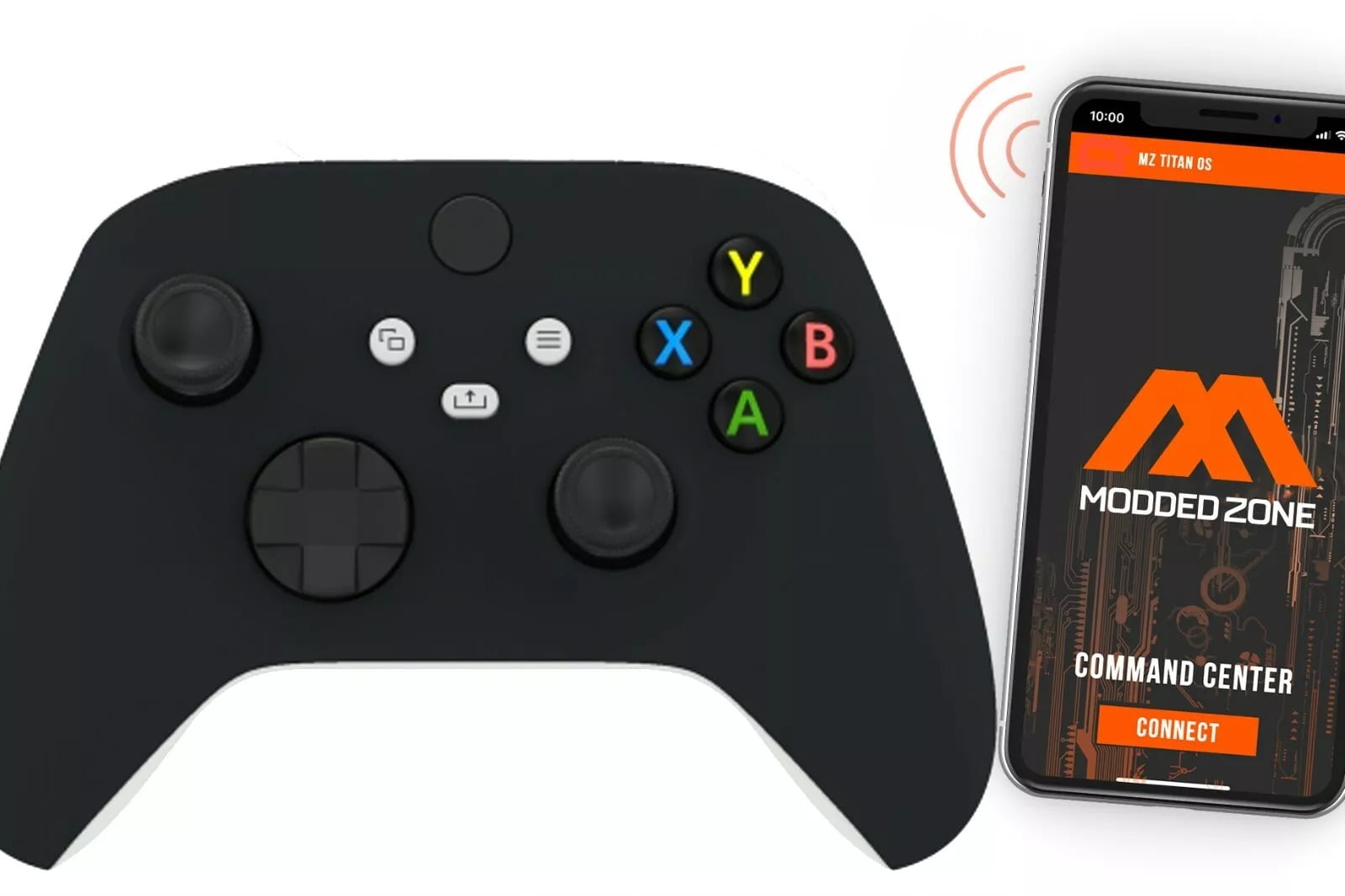 Soft Black Xbox One X SMART Custom Rapid Fire Modded Controller. FPS ...