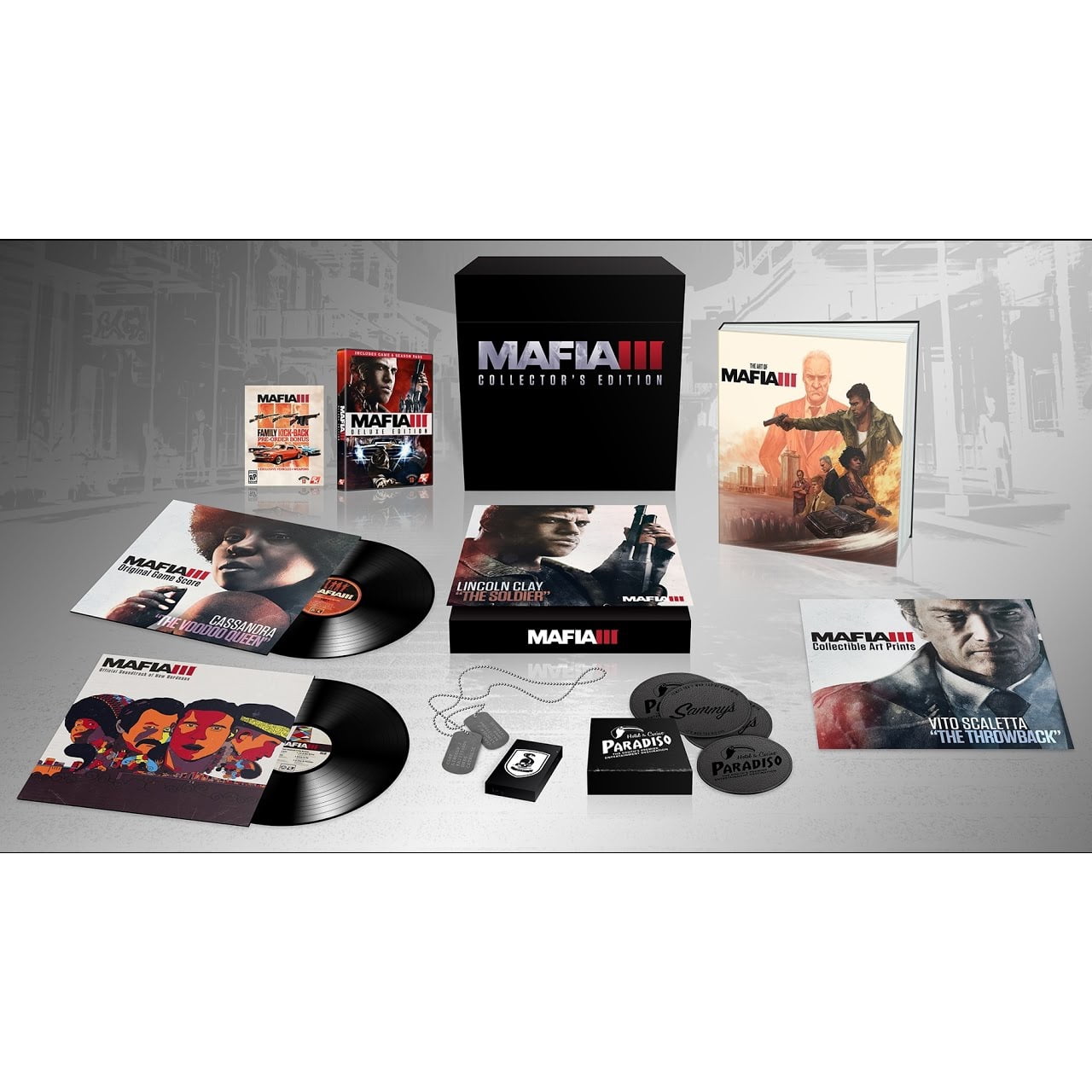 Xbox One S White Wireless Bluetooth Controller and Mafia III Collectors ...