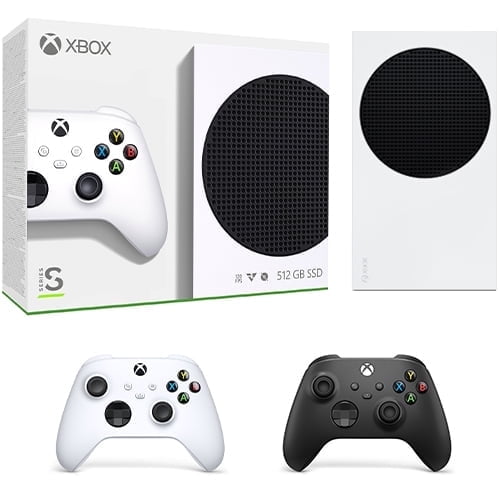 Xbox Series S 512GB SSD Console + Xbox Wireless Controller Carbon Black - Walmart.com