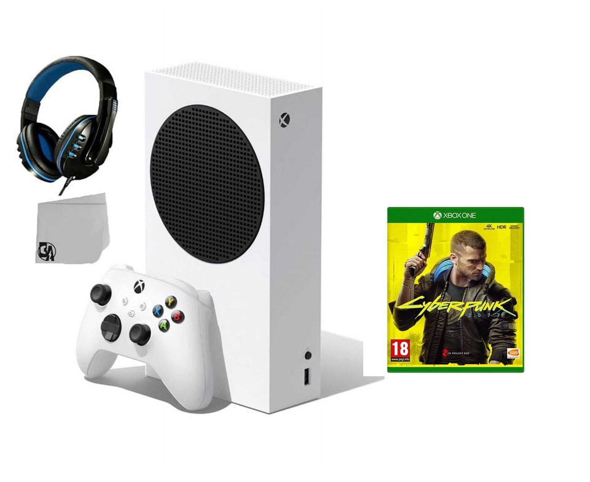 Restored Xbox Series S Video Game Console White with Cyberpunk 2077 ...