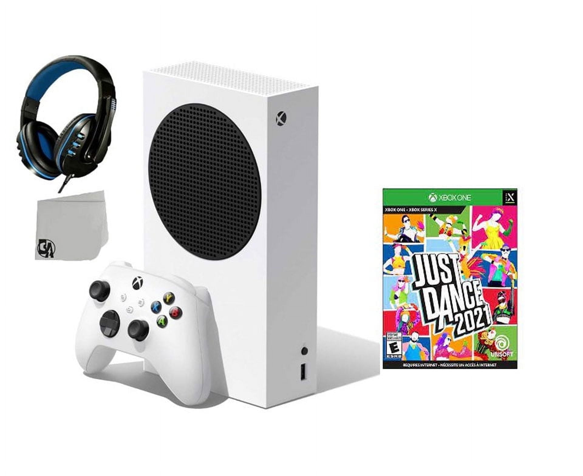 Xbox Series S Video Game Console White with Just Dance 2021 BOLT AXTION ...