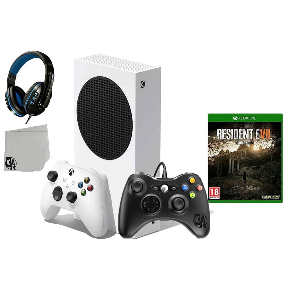 Pre-Owned Xbox Series S Video Game Console White with Resident Evil ...