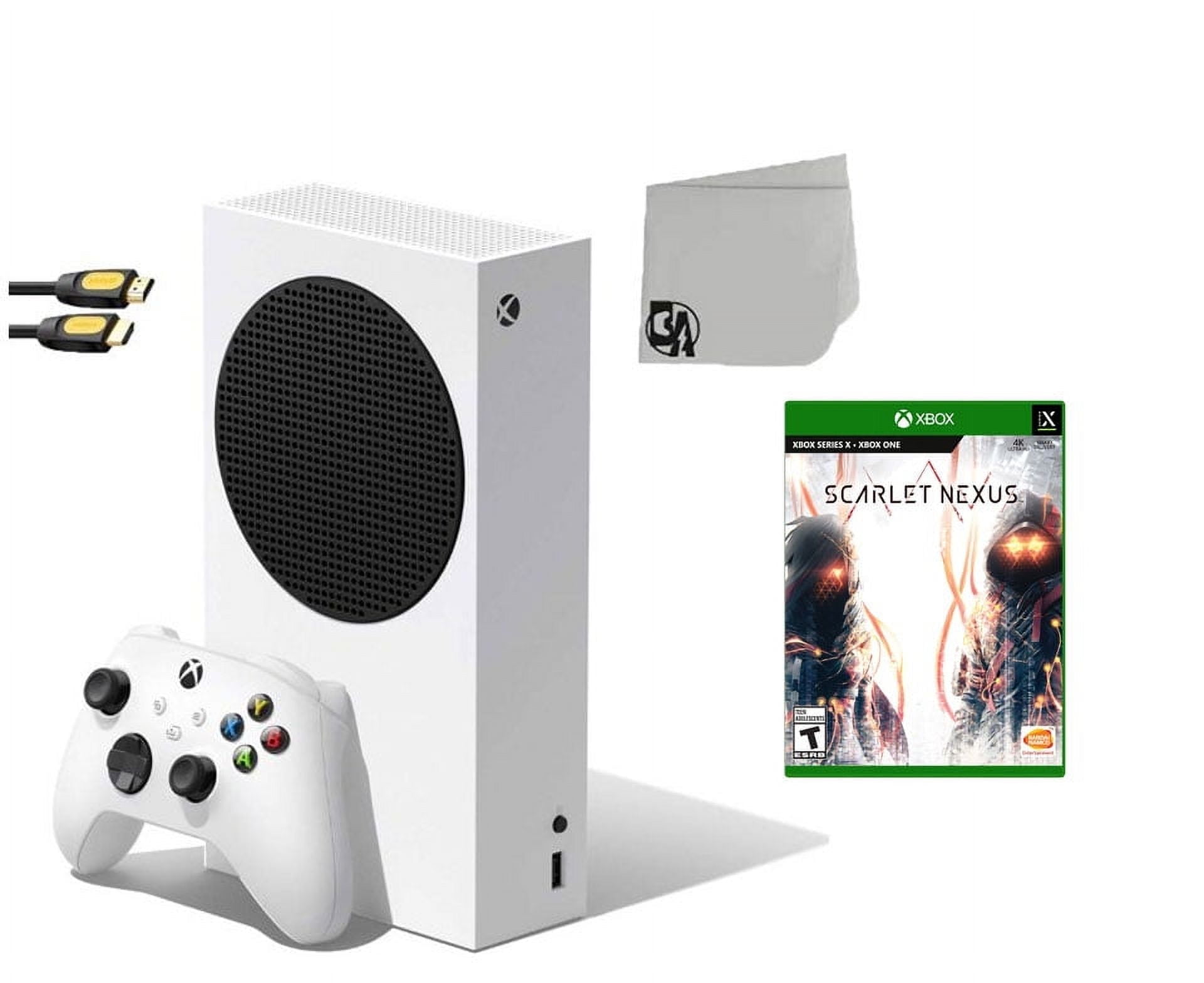 Xbox Series S Video Game Console White with Scarlet Nexus BOLT AXTION ...