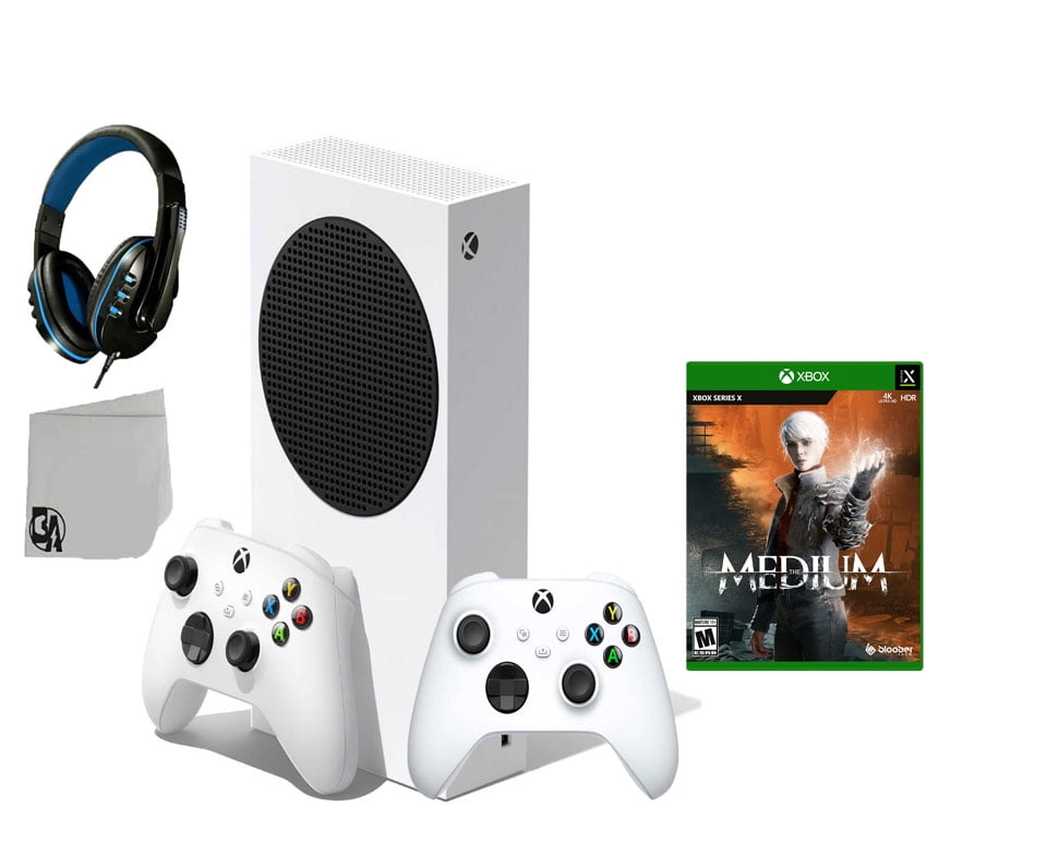 Xbox Series S Video Game Console White with The MediumBOLT AXTION ...