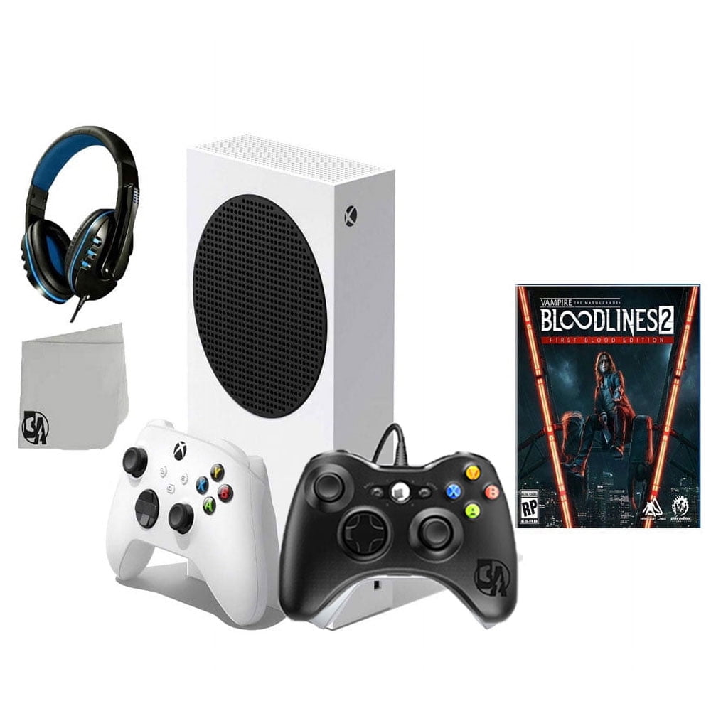 Pre-Owned Xbox Series S Video Game Console White with Vampire The ...