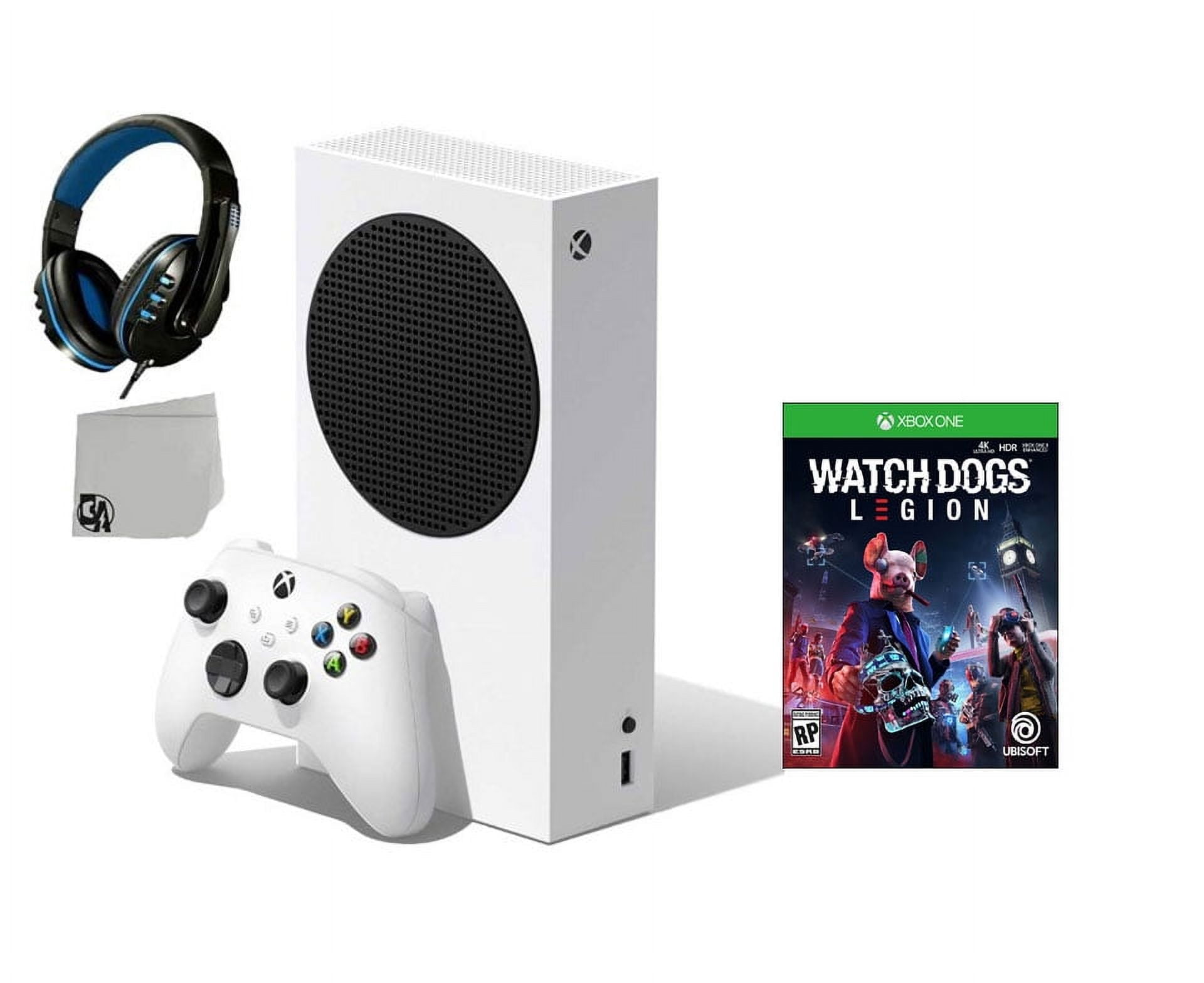 Pre-Owned Xbox Series S Video Game Console White with Watch Dogs Legion ...