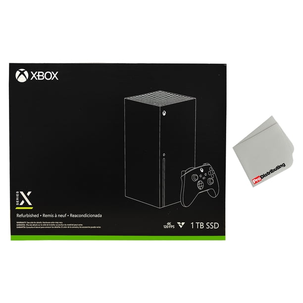 Restored Xbox Series X 1TB Console Bundle with Microfiber Cleaning ...