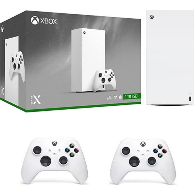Xbox Series X 1TB Digital Edition Robot White + Extra Xbox Wireless ...