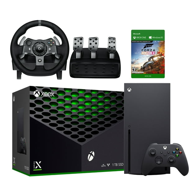 Xbox Series X 1TB Ulra Fast SSD Gaming Console with Logitech G920 ...