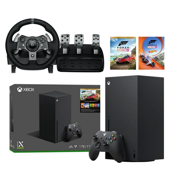 Xbox Series X Forza Horizon 5 Premium Bundle with Logitech G920 Racing ...