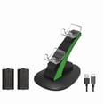 Xbox Series X/S Dual Controller Charging Dock with Rechargeable Battery ...