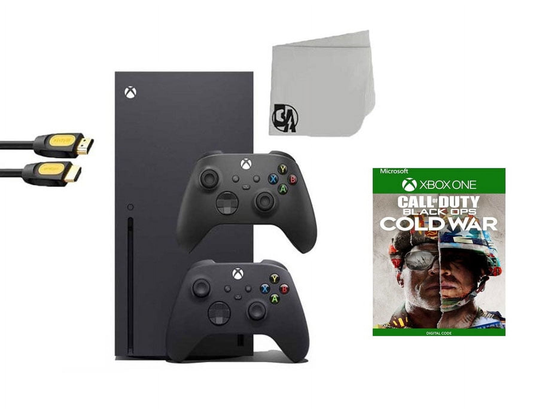 Xbox Series X Video Game Console Black with Call of Duty Black Ops Cold ...