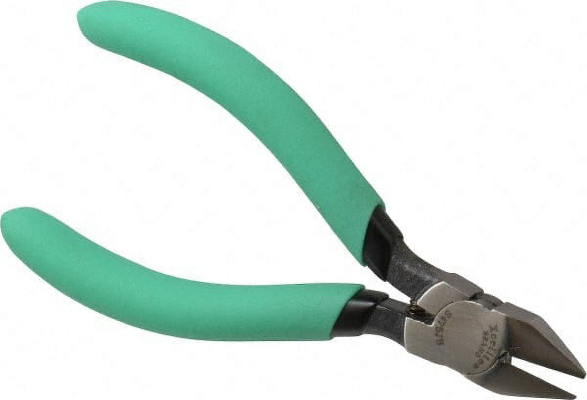 Xcelite 5" OAL, 3/4" Jaw Length x 19/32" Jaw Width, Diagonal Cutter ...