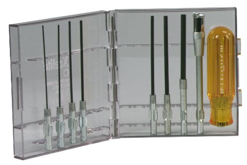 Xcelite 99PS41MM 9-Piece Series 99 Allen Hex Socket Type Screwdriver ...