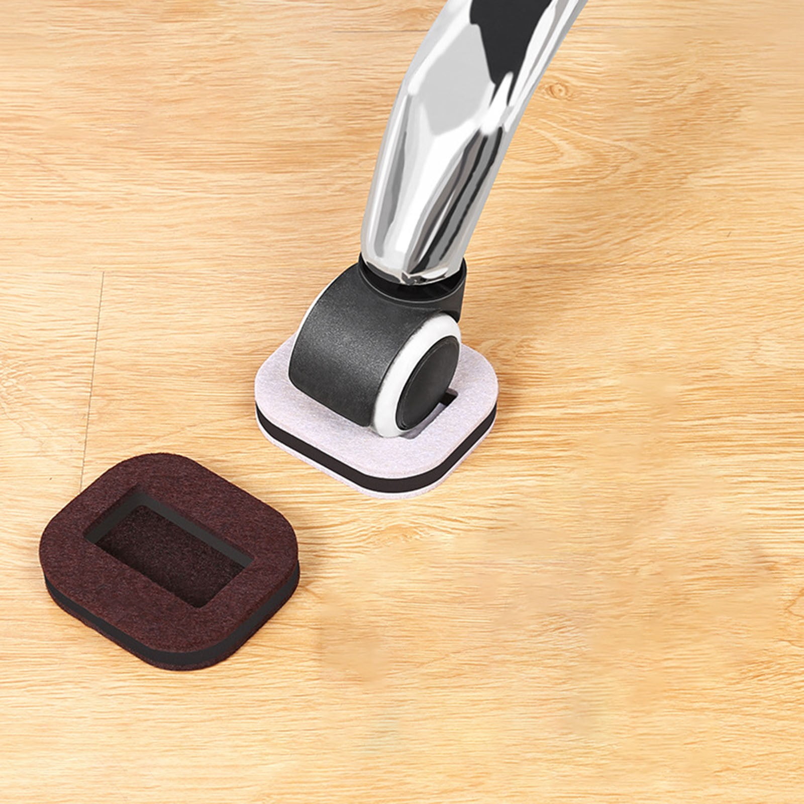 Xchenda 5 Pack Felt Furniture Cups, Anti-Sliding Bottom Caster Pads ...