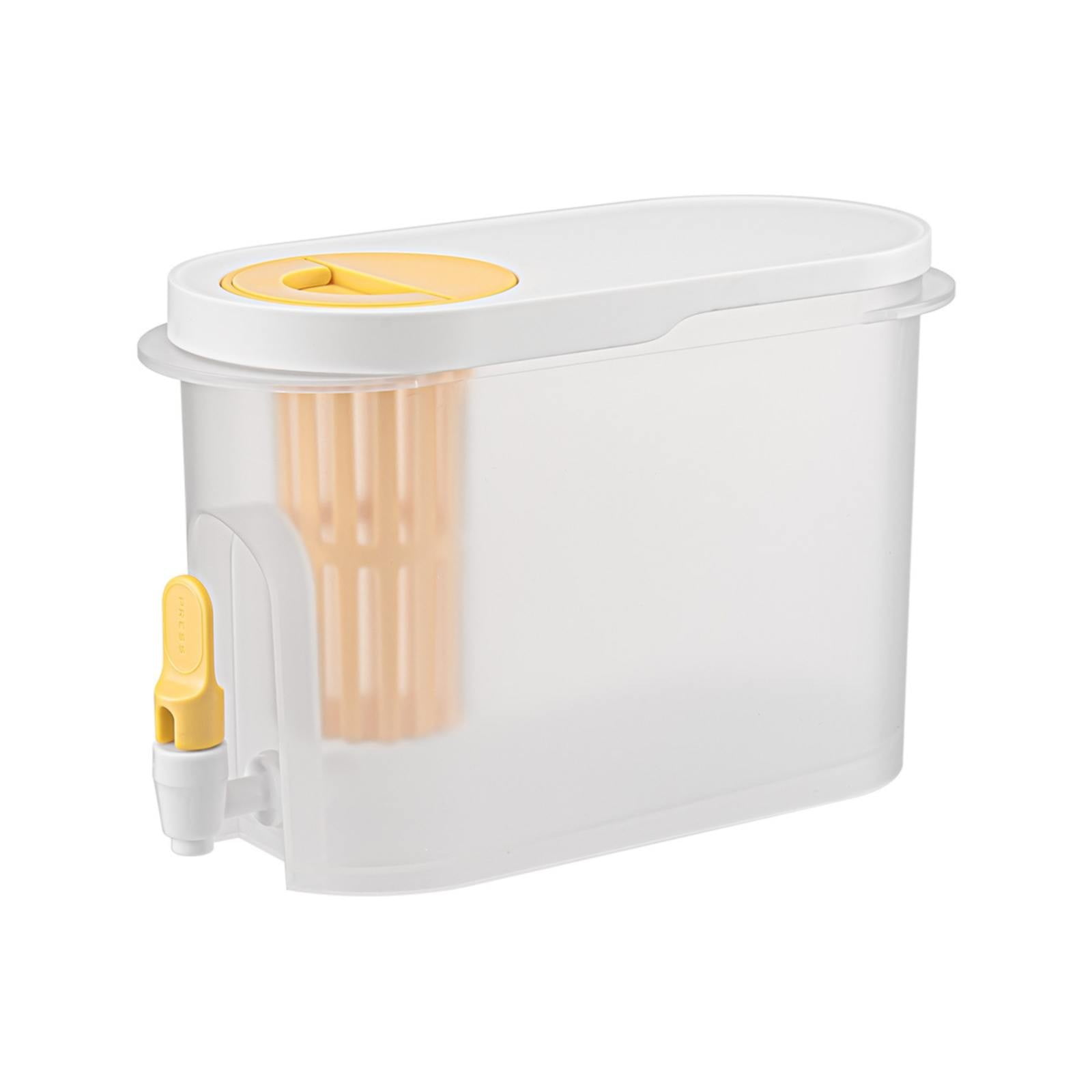 Xchenda Drink Dispenser for Fridge Beverage Liquid Drink Container for ...
