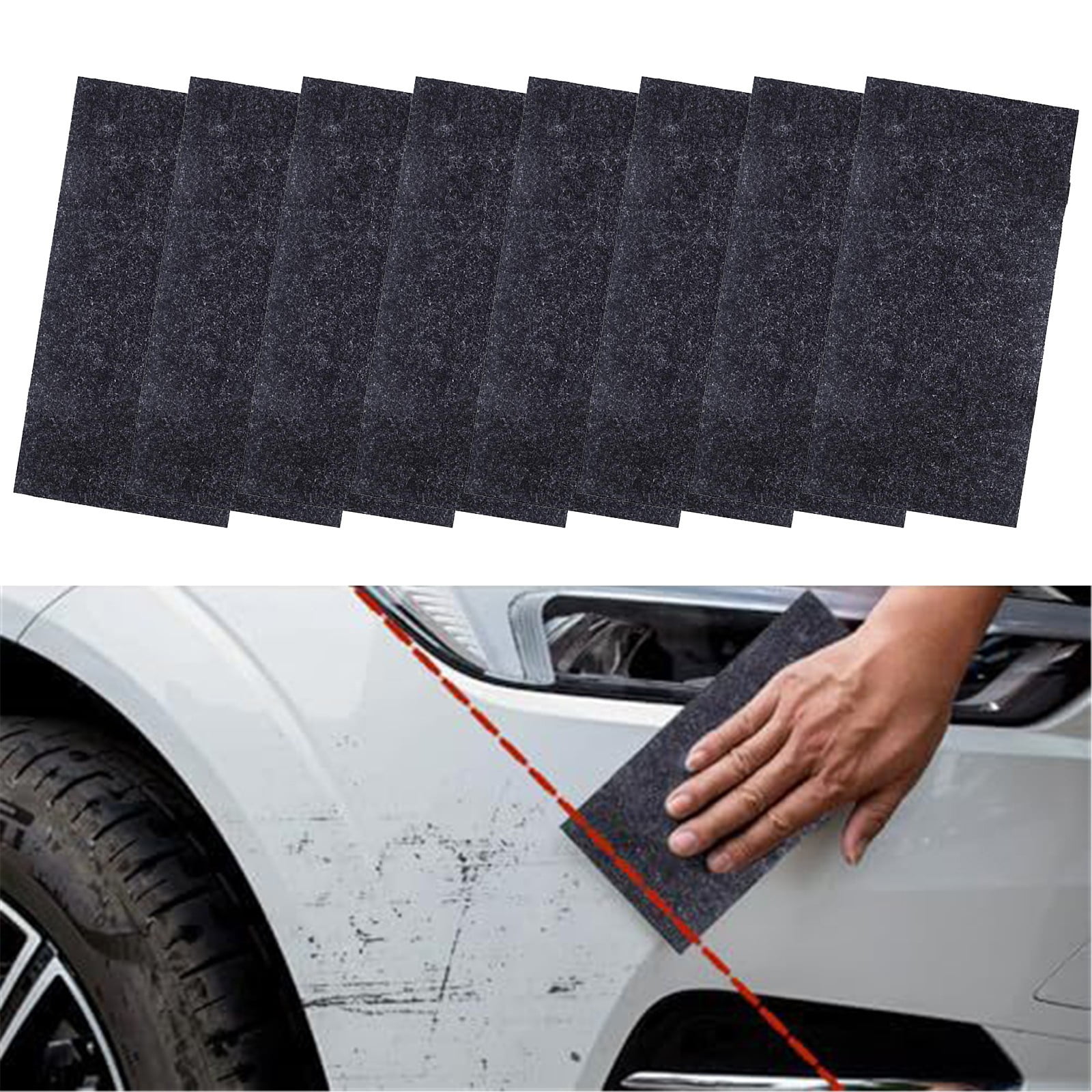 Xchenda Heat Resistant Mat Breath Green Nano Cloth Car Scratch Remover ...