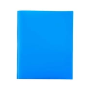 Pen+Gear 3-Prong 2-Pocket Poly Folder, Blue - Walmart.com