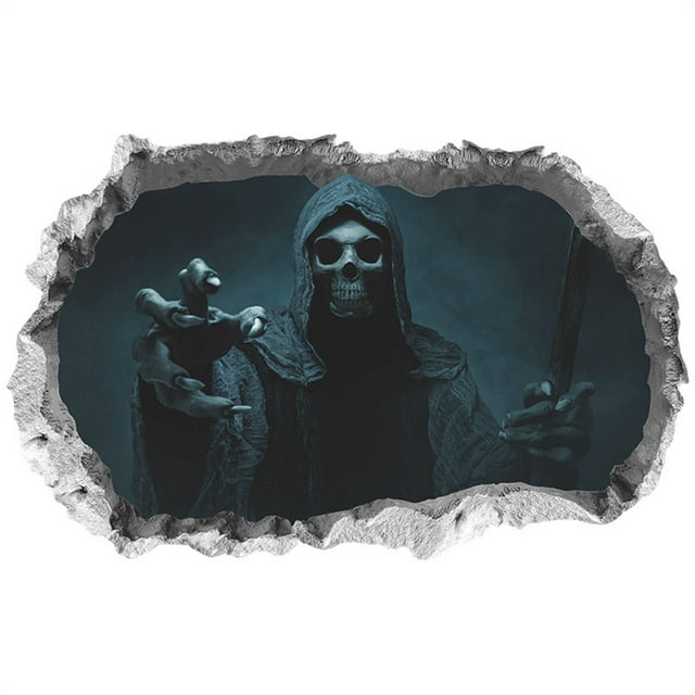 Xchenda Stickers Halloween Creative Realistic Wall Stickers Living Room ...