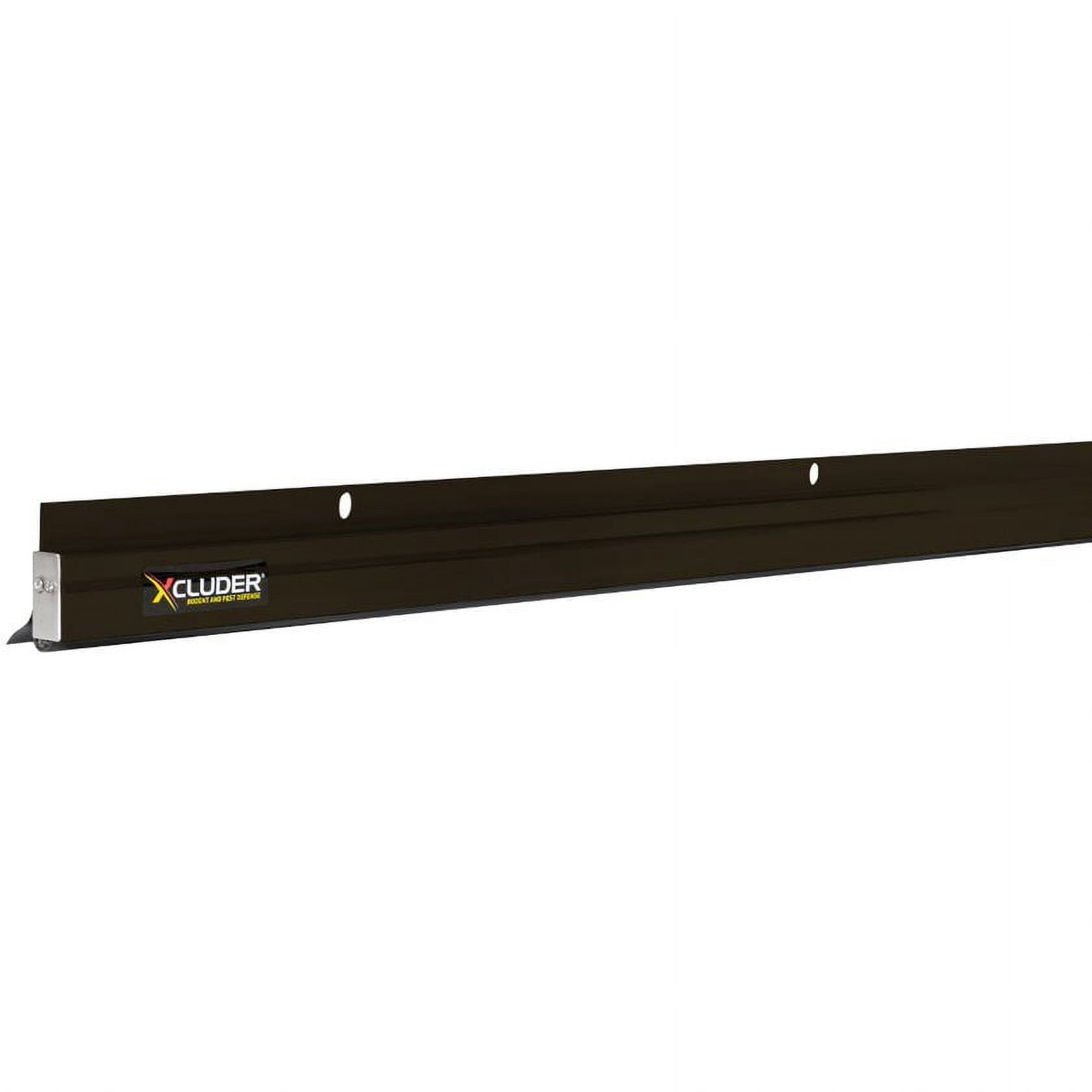 Xcluder 36" Low-Profile Rodent Proof Door Sweep, Dark Bronze; Stop ...