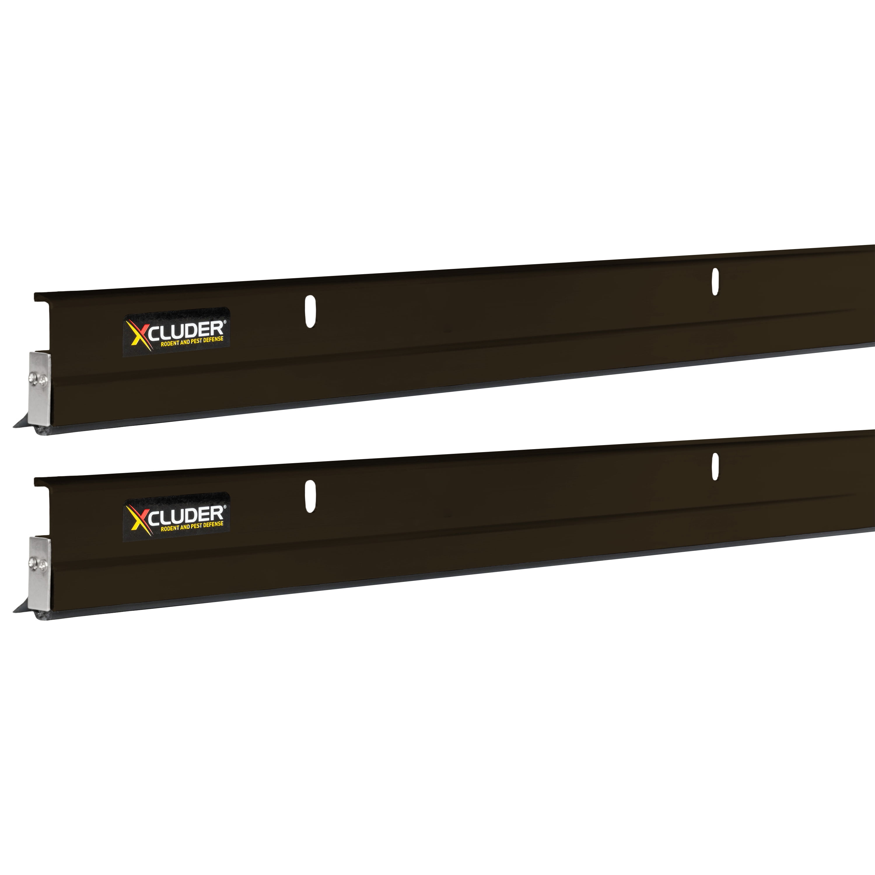 Xcluder 36” Standard Rodent Proof Door Sweep, Dark Bronze 2-Pack - Walmart.com