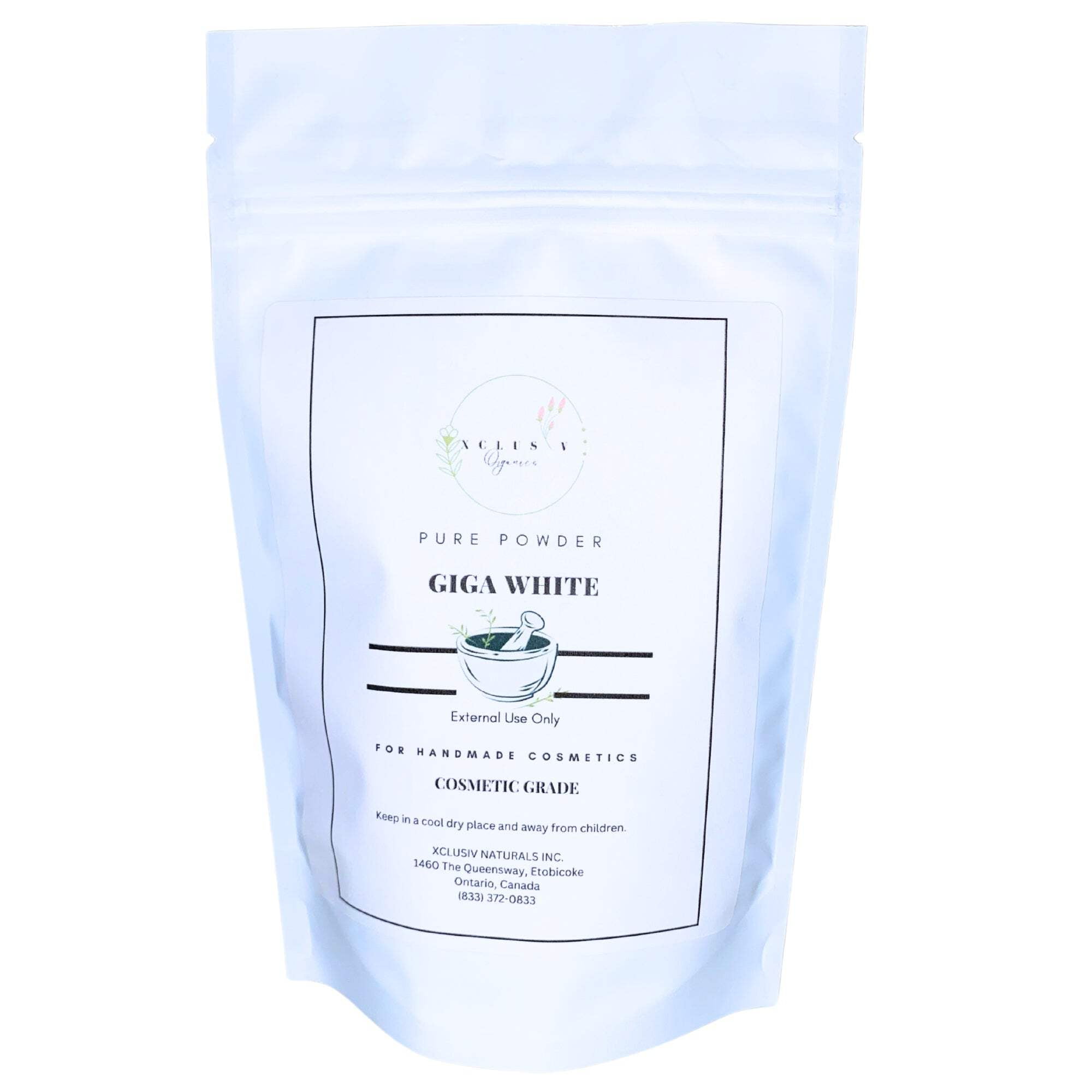 Xclusiv Organics Pure Giga White Powder Cosmetic Grade For D.I.Y ...