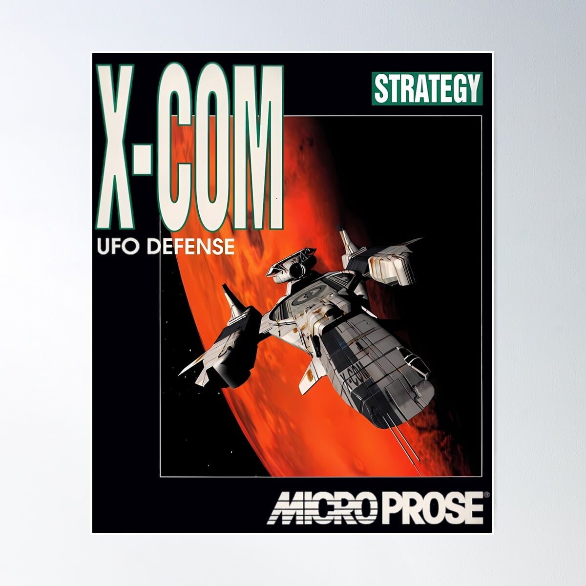 Xcom Ufo Defense Poster Wall Art, Modern Wall Decor For Living Room ...