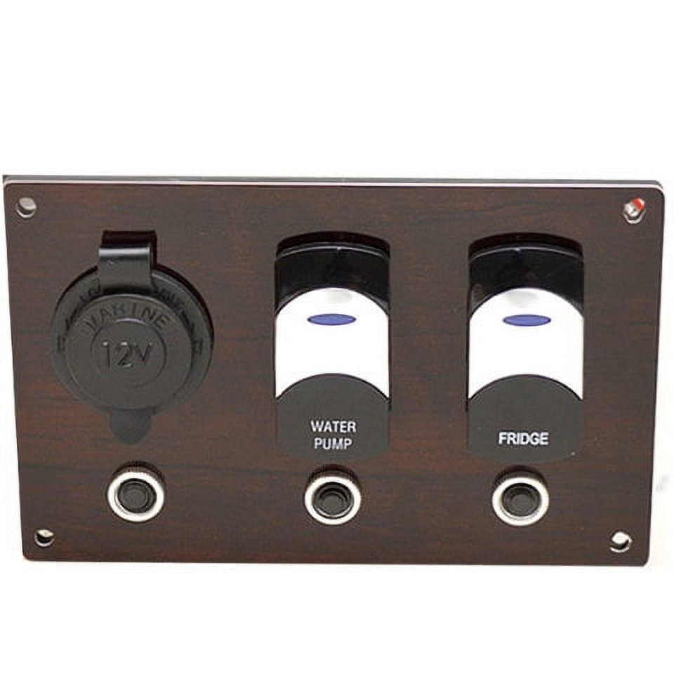 Xcursion Boat Switch Panel 13476 | Royal Mahogany Plastic (Kit ...