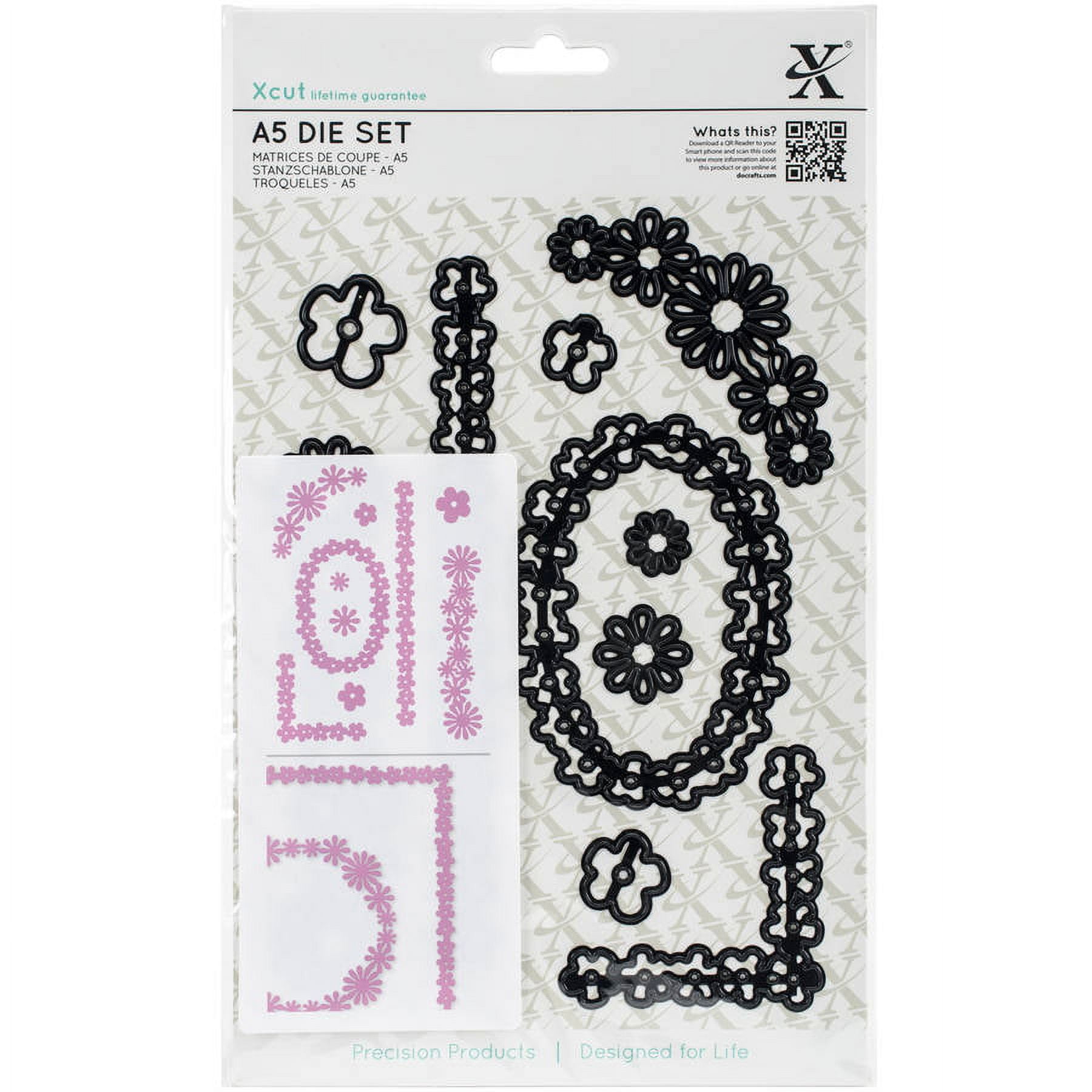 Xcut A5 Die Set, 10-Pack - Walmart.com